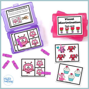 Valentine's Task Boxes - The Playful Learning Press