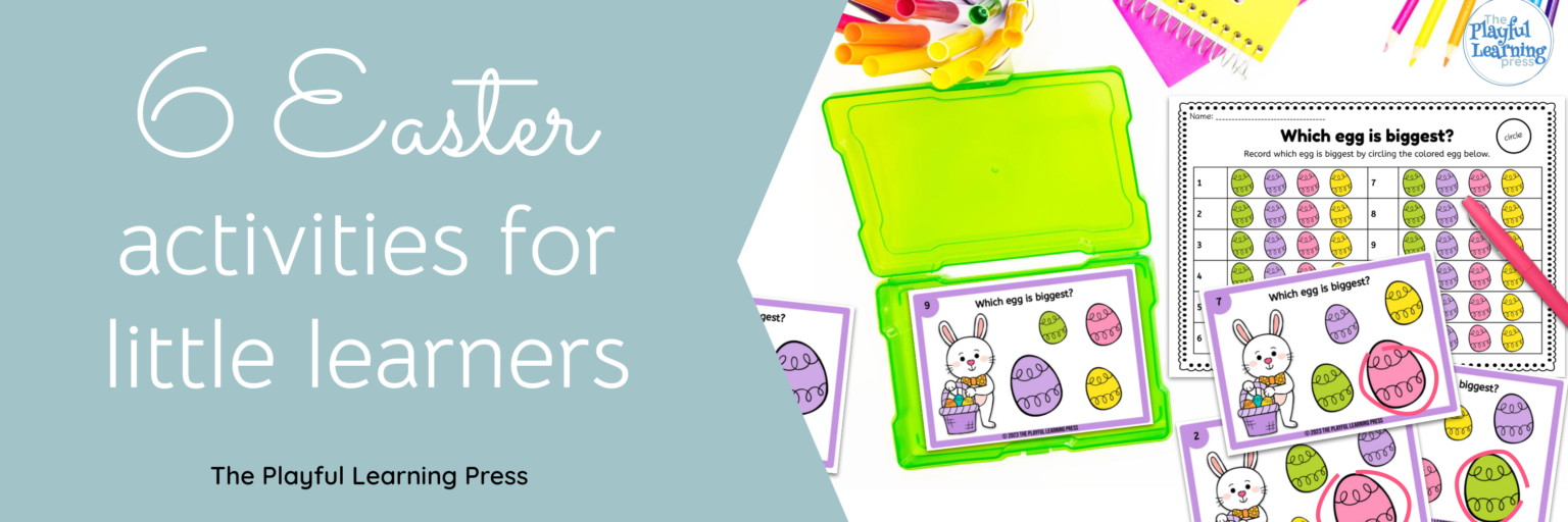 Easter activities for little learners - The Playful Learning Press